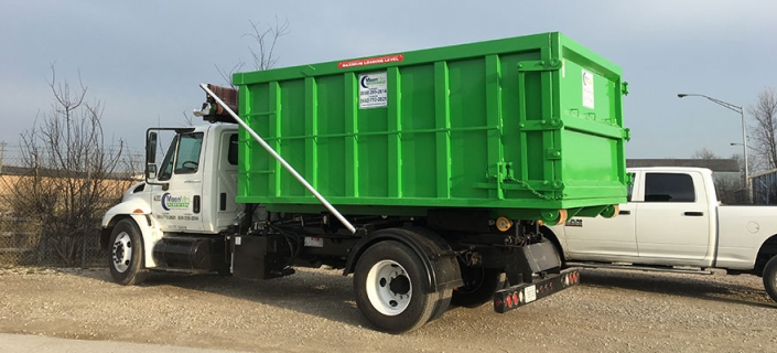 Order a Dumpster in Louisville | Moon Mini Dumpster Rentals